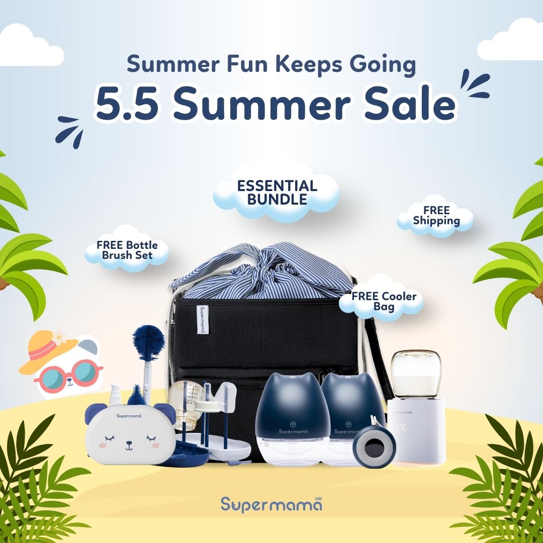 [5.5 Extended] Supermama Essential Bundle | FREE Cooler Bag & Bottle B – Supermama Lab PH